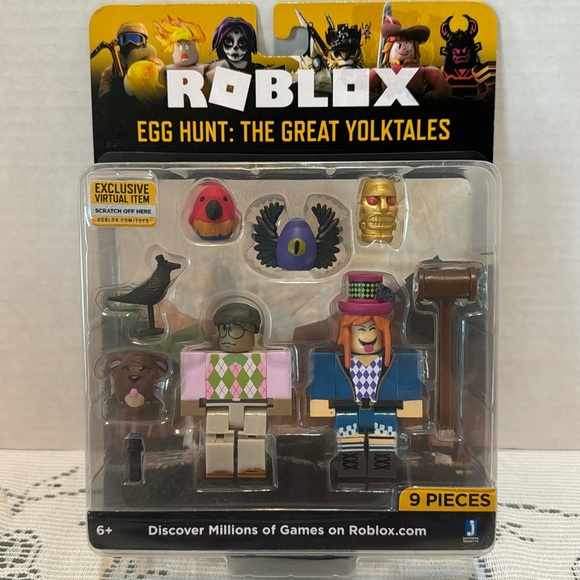 roblox | Toys | Roblox Egg Hunt The Great Yolktales Figures Toys With ...